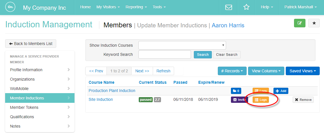 Retrieving Induction Certificates Whosonlocation Help Center
