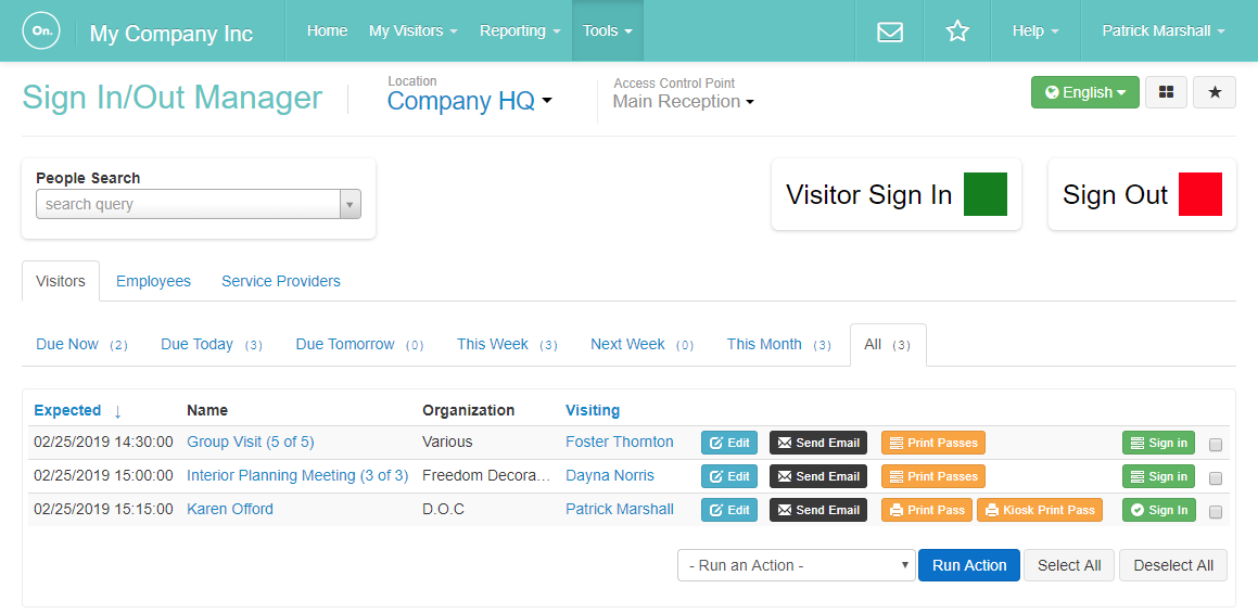 Overview of Sign In/Out Manager Features – WhosOnLocation | Help Center