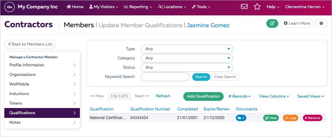 Contractor member profiles – WhosOnLocation | Help Center